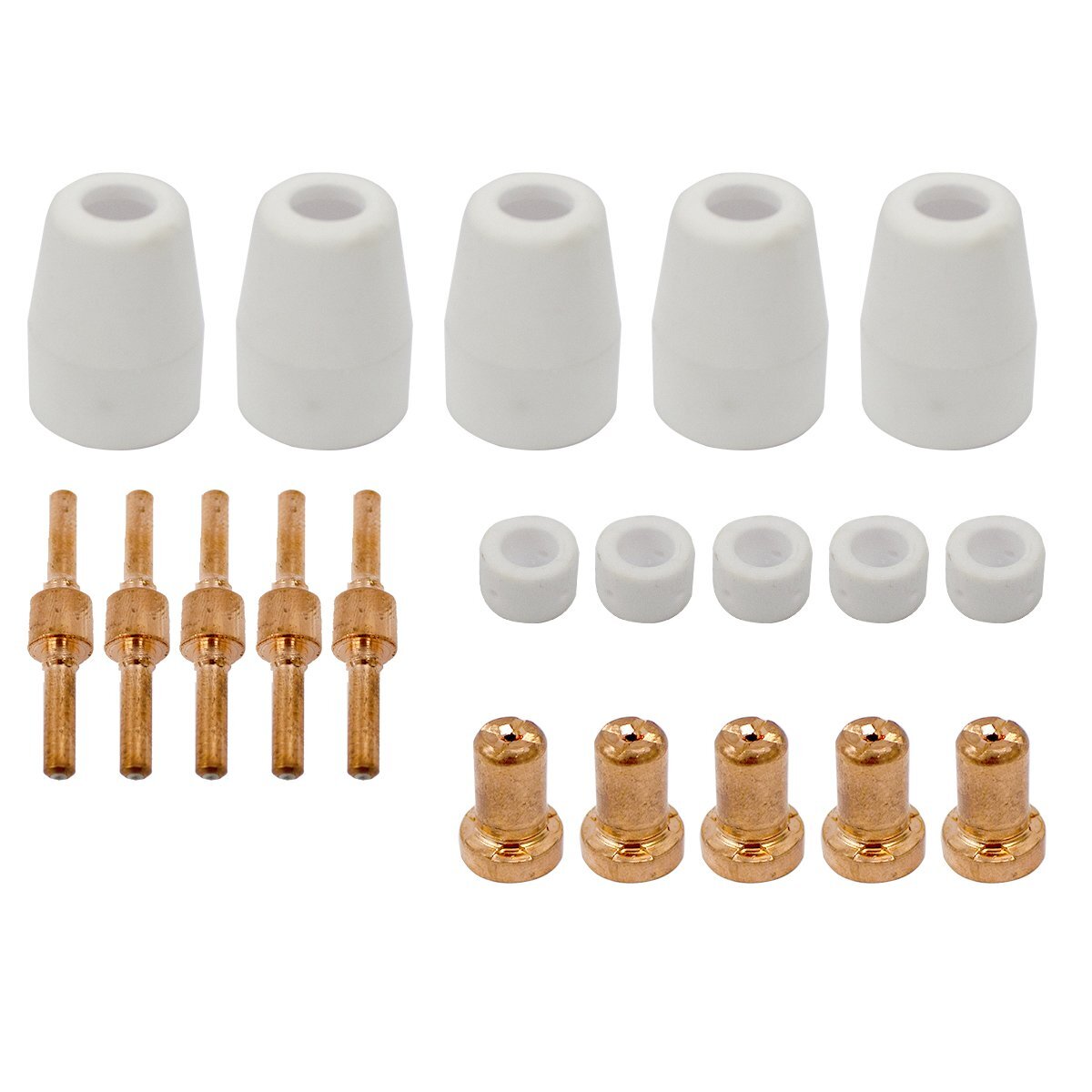 Yahoo!オークション - CUT-40 互換 5セット プラズマ カッター トーチ ...