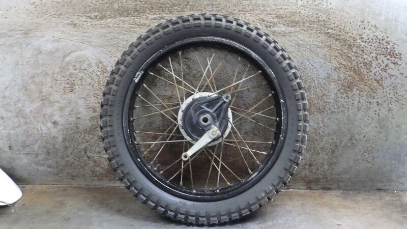 Yahoo!オークション - RGA-57A XL125 純正 リア ホイール L125-100 検...
