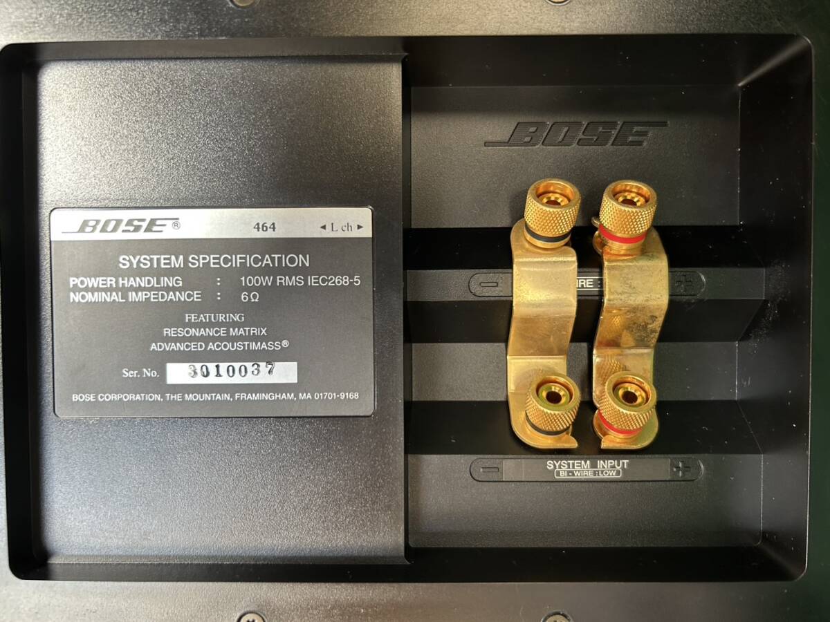 Yahoo!オークション - 【超美品】BOSE 464 WestBorough スピーカーペア...