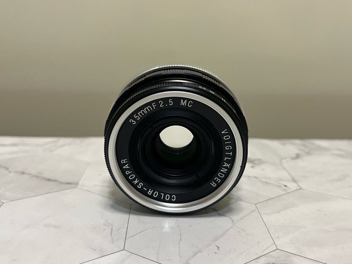 Yahoo!オークション - Voigtlander COLOR-SKOPAR 35mm f/2.5 MC l39 フ...