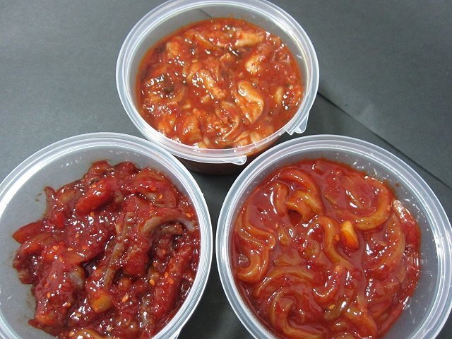 Yahoo!オークション - 人気の「チャンジャ3種セット」200gx3個 たら（...