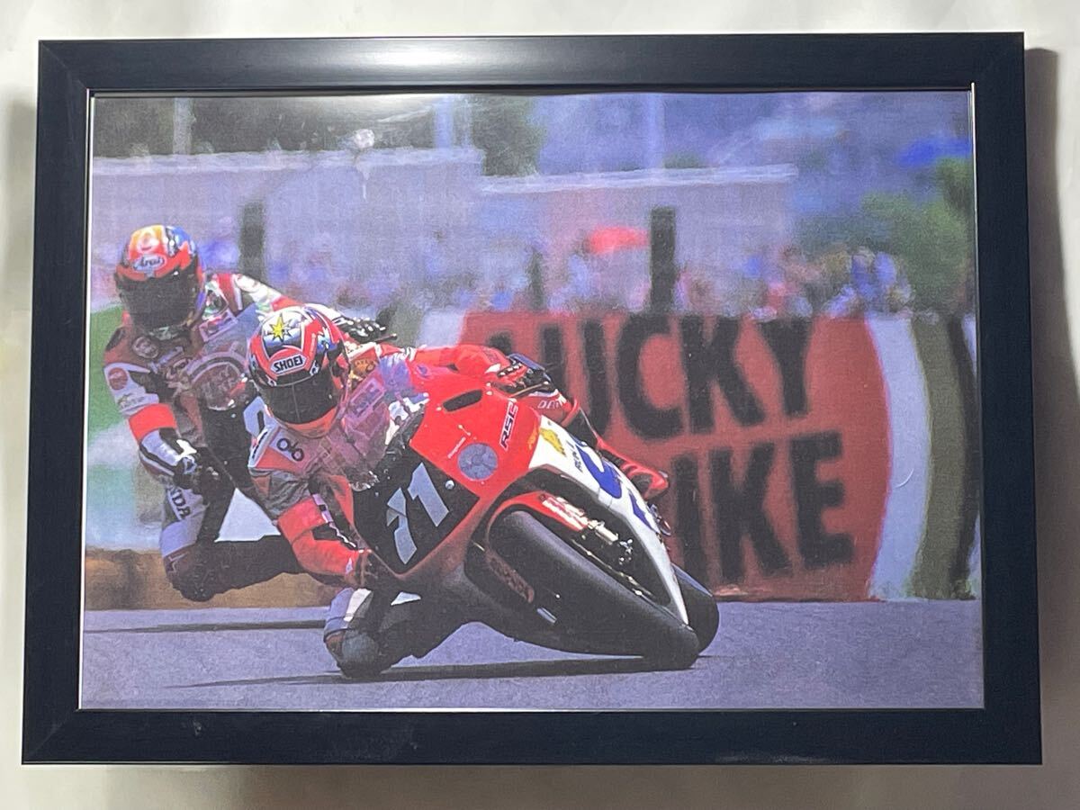 Yahoo!オークション - 「加藤大治郎/ ホンダRVF/RC45」A4サイズ