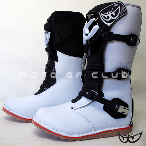 Yahoo!オークション - BERIK ベリック トライアルブーツ BK/WH 221 40...