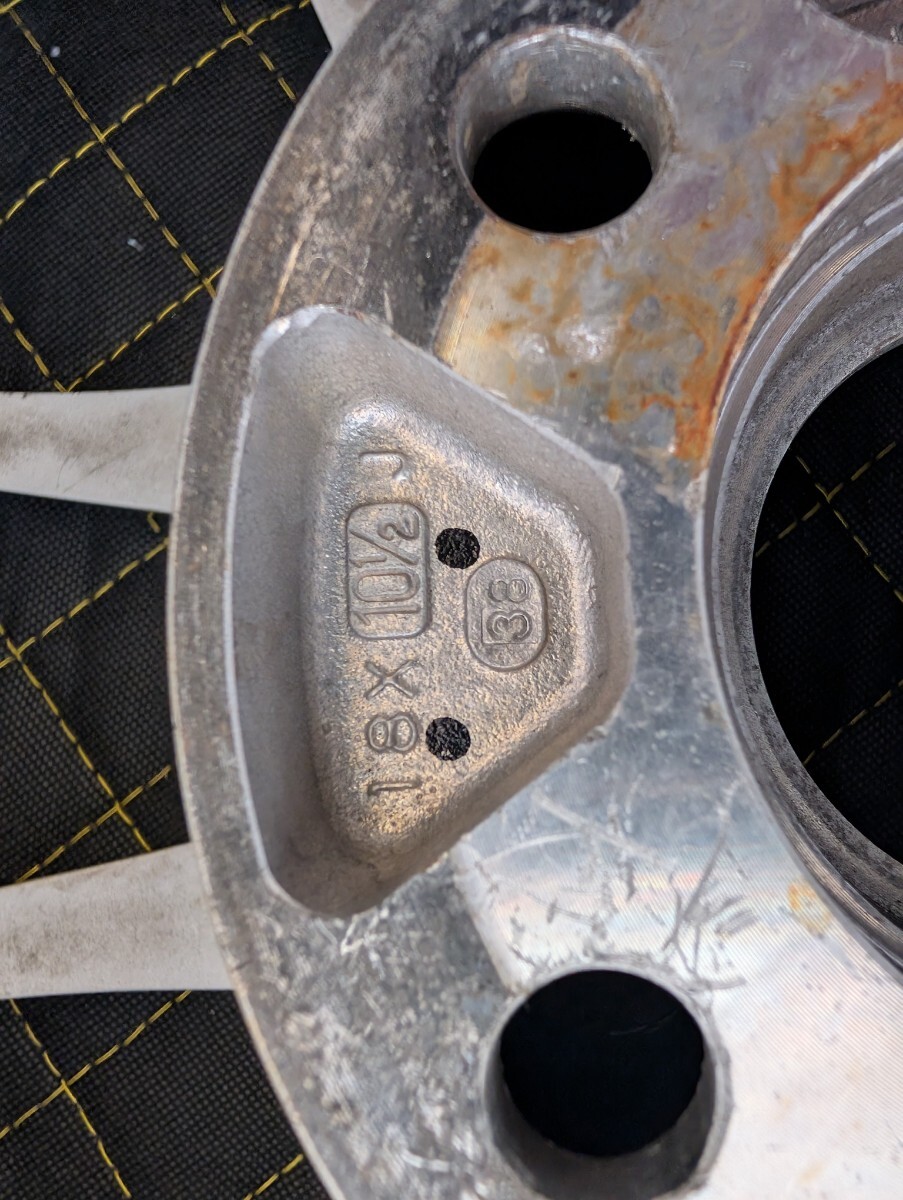 Yahoo!オークション - ENKEI エンケイ PF01 18インチ 18×10.5J+38 pcd...