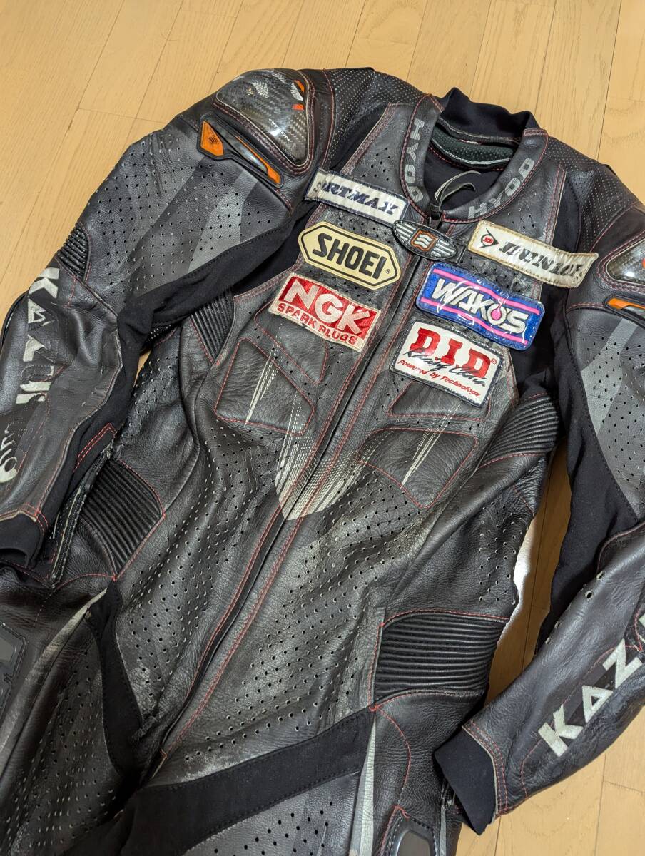 Yahoo!オークション - hyod レーシングスーツ 肩カーボン エルボースラ...