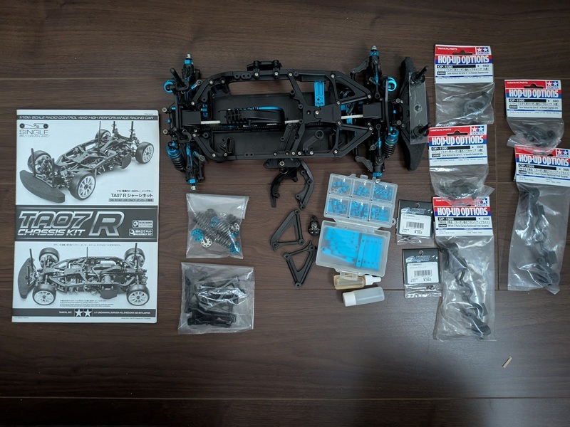 Yahoo!オークション - タミヤ 1/10RC TA07R オプション＆予備部品付き