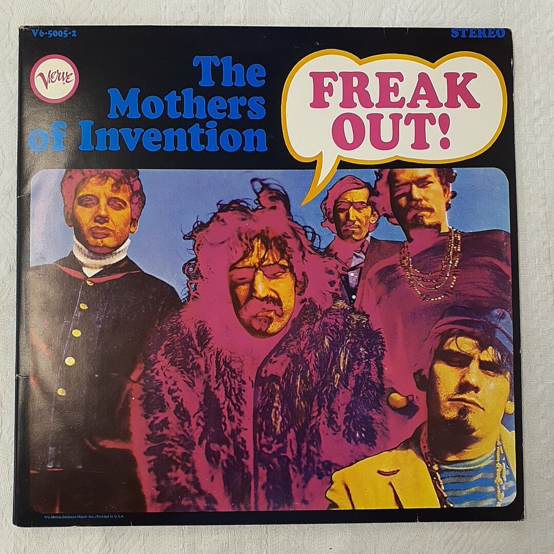 Yahoo!オークション - Q645 FREAK OUT The Mothers of Invention LPレ...
