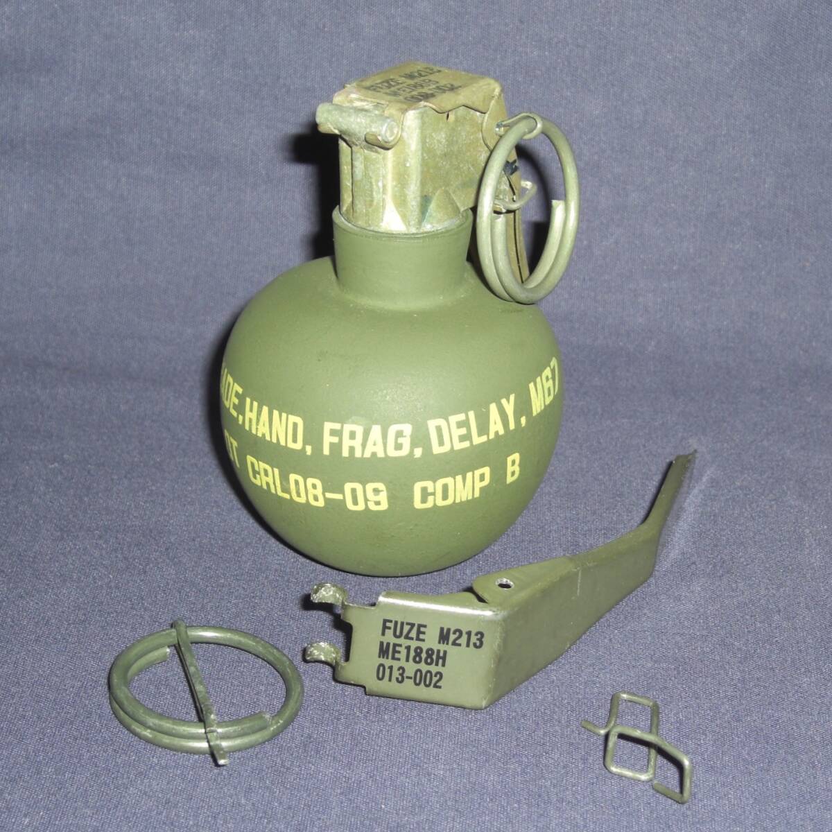 Yahoo!オークション - 東京キャロル M67 グレネード レプリカ 実物使用...