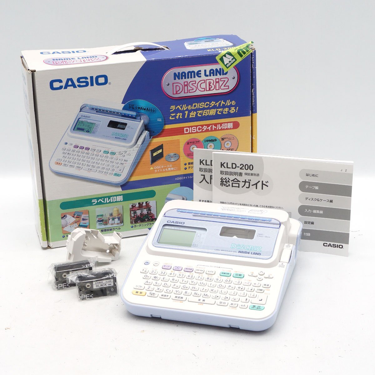 Yahoo!オークション - CASIO カシオ ネームランド DiSC BiZ KLD-200 デ...