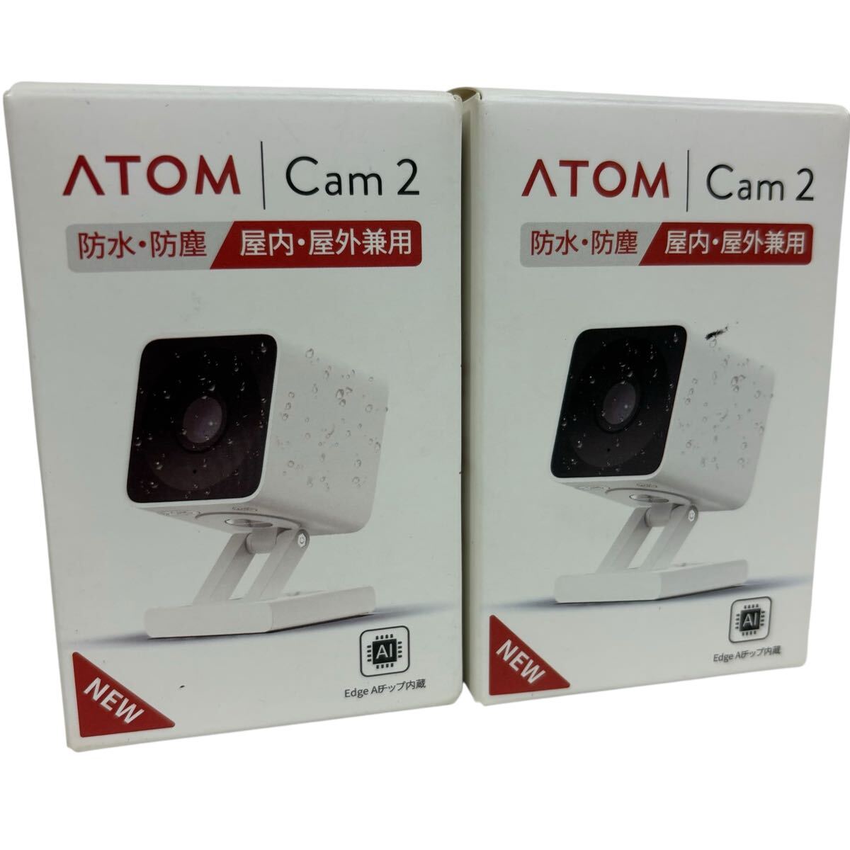 Yahoo!オークション - 【未開封】ATOM AC2 Cam2 防犯カメラ 2セット