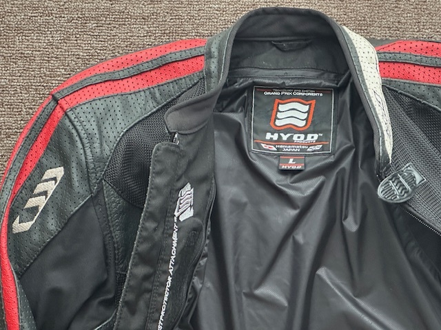 【樂淘letao】日本代購代標第一品牌－HYOD メッシュパンチングレザージャケット Lサイズ 美品