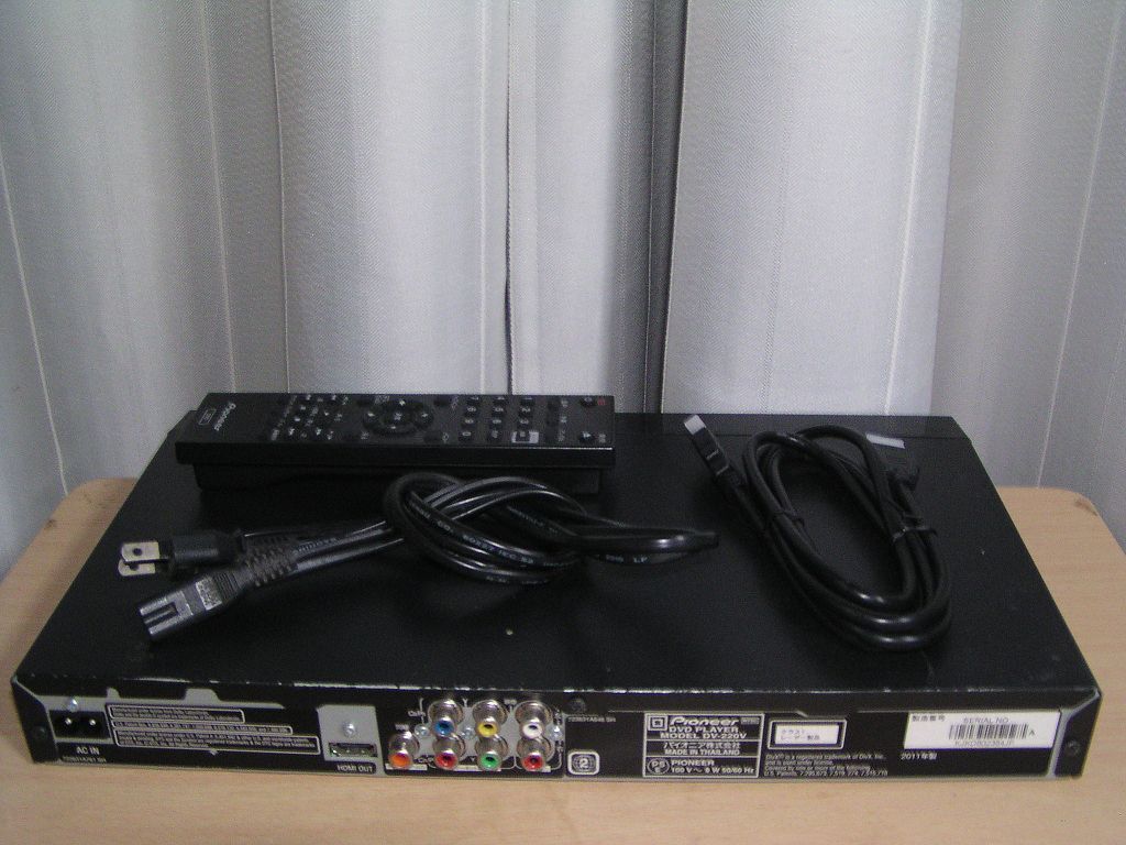 Yahoo!オークション - パイオニア Pioneer DV-220V HDMI/RCA リージョ...