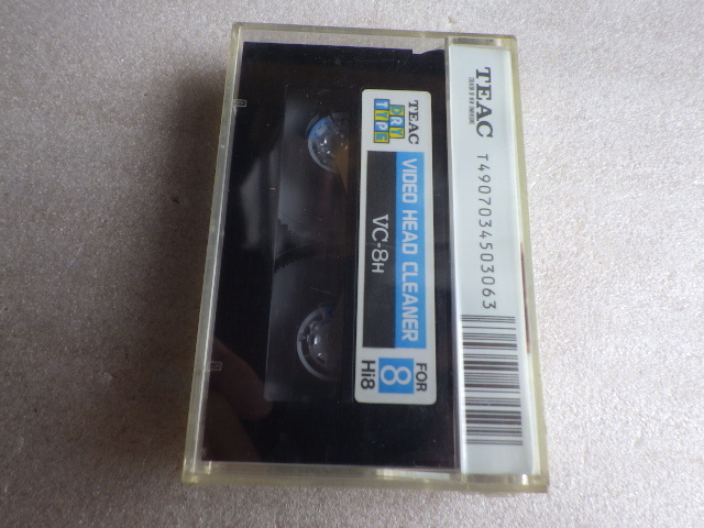 Yahoo!オークション - 未開封 TEAC 乾式ヘッドクリーナー 8mmビデオカ...