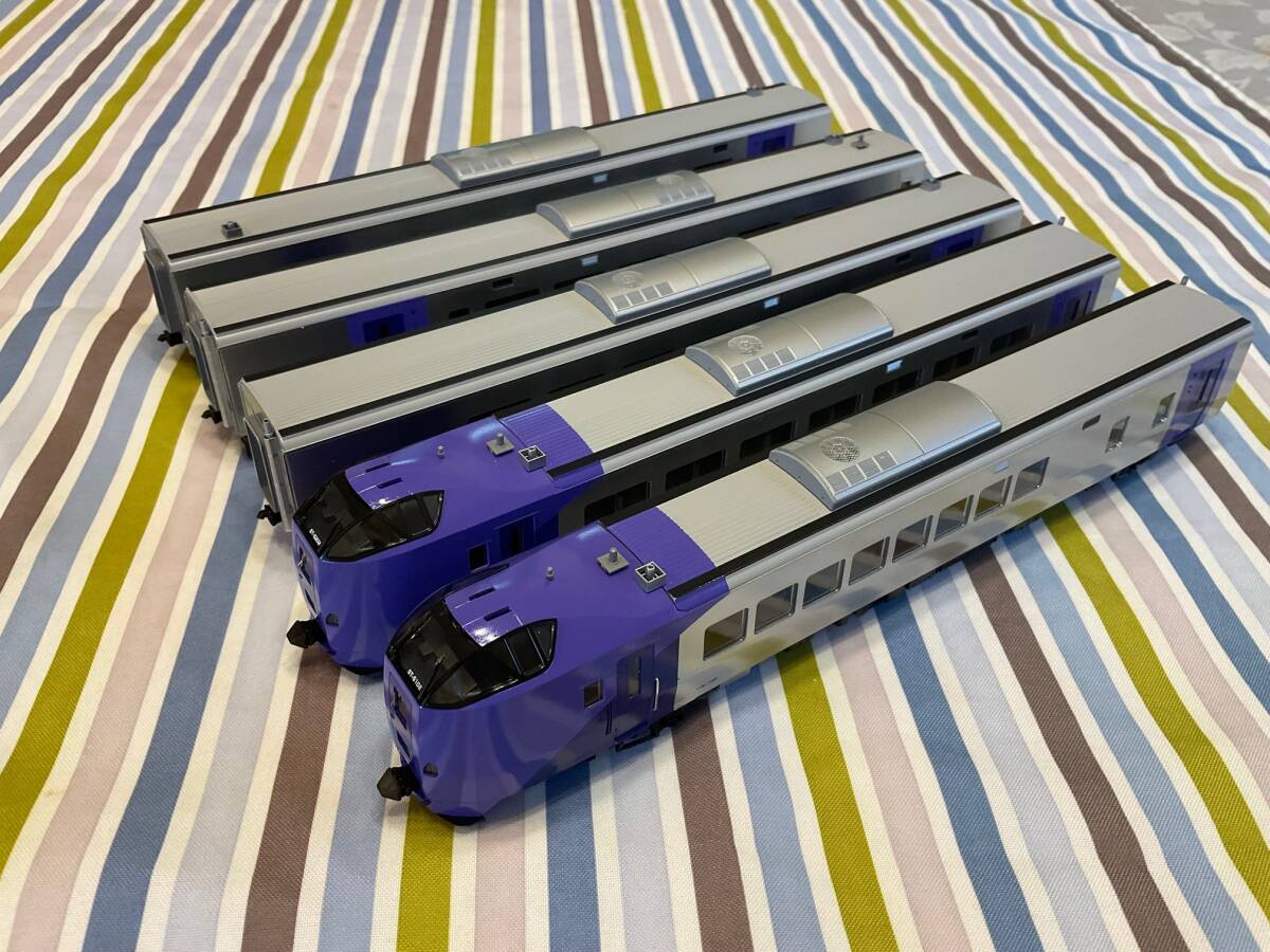 Yahoo!オークション - 【16番】 TOMIX改 キハ261-5000系ラベンダー編成...