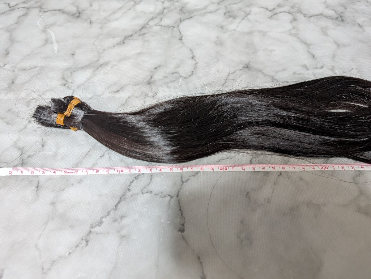 Yahoo!オークション - No.466 60cm 121g 髪束 髪の毛