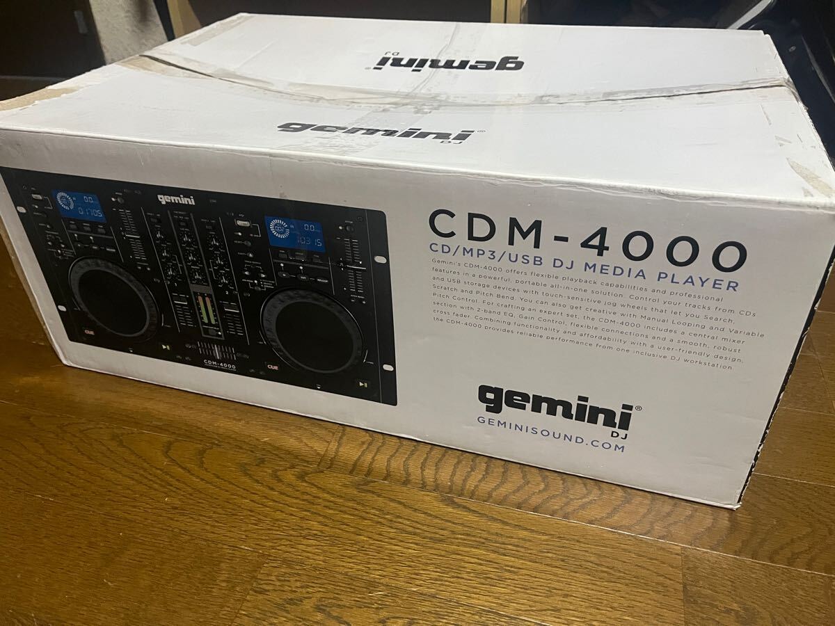 Yahoo!オークション - gemini CDM-4000 DJコントローラー GEMINI MP3