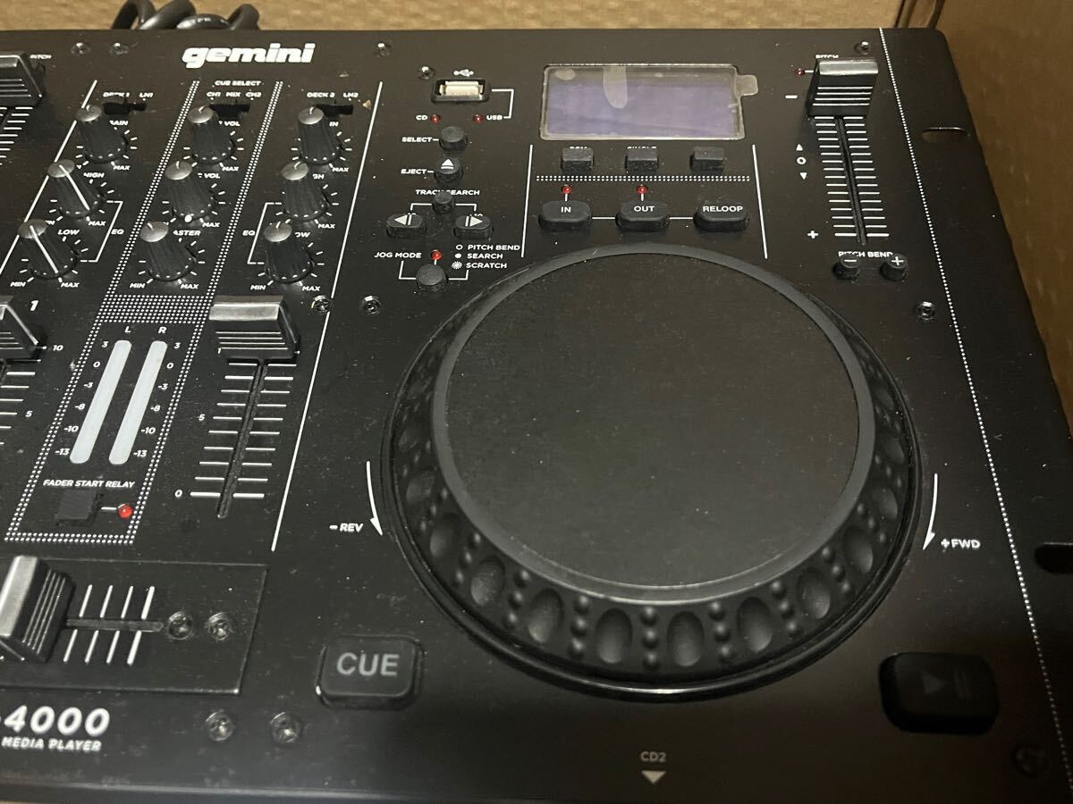 Yahoo!オークション - gemini CDM-4000 DJコントローラー GEMINI MP3