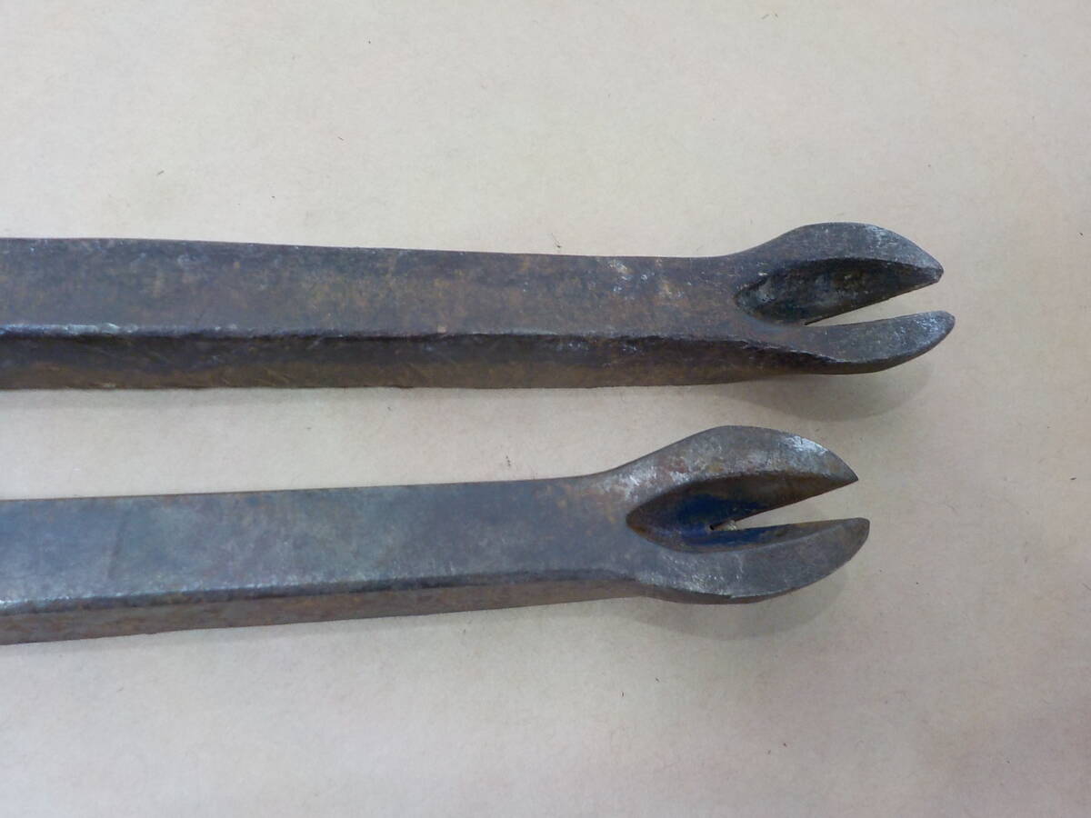 Yahoo!オークション - d248 ニワトリ印バール2個まとめて 300mm 360mm