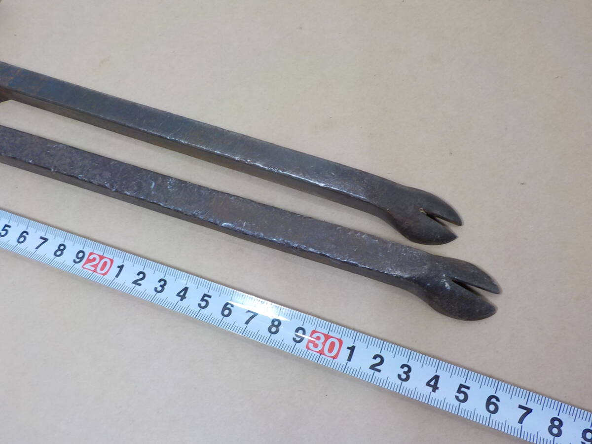 Yahoo!オークション - d248 ニワトリ印バール2個まとめて 300mm 360mm