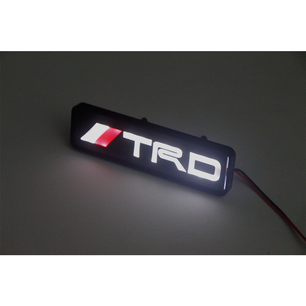 Yahoo!オークション - 国内発送 送料無料 TRD LED グリルエンブレム TO...