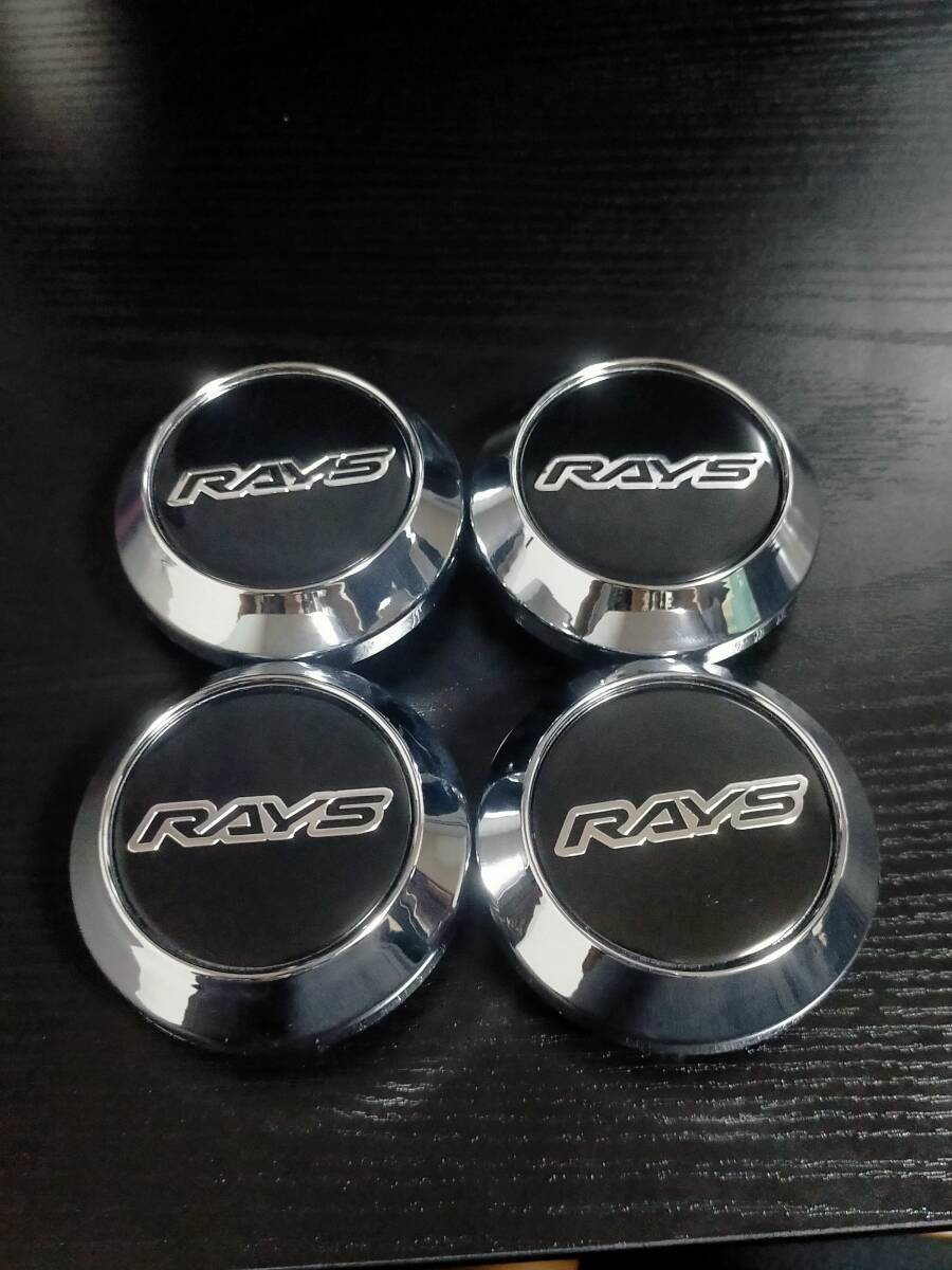 Yahoo!オークション - RAYS 黒シルバー 64mm センターキャップ レイズ ...