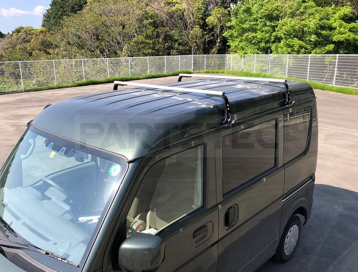 Yahoo!オークション - エブリイ DA17 DA64 ルーフキャリア ベースキャ...