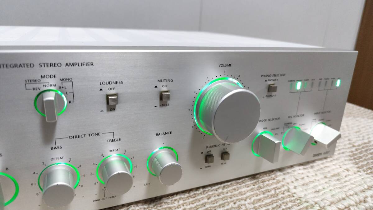 Yahoo!オークション - Onkyo A-817[LED Trance EDITION/美品整備済完全...