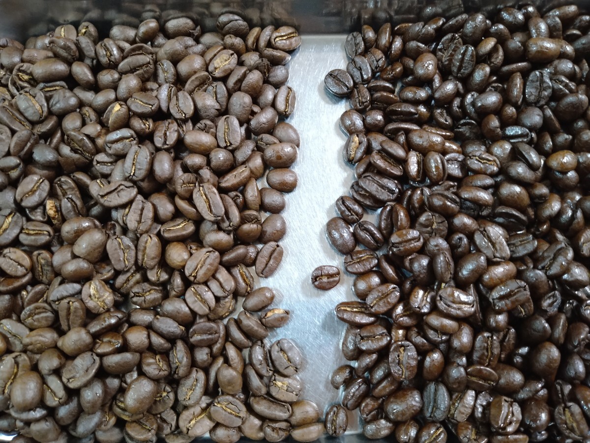 Yahoo!オークション - メキシコSHGチアパス州400g（中深煎200g 深煎200...