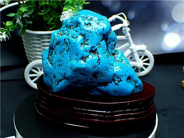 Yahoo!オークション - 約 1005g超綺麗ターコイズ（トルコ石）原石185J3...