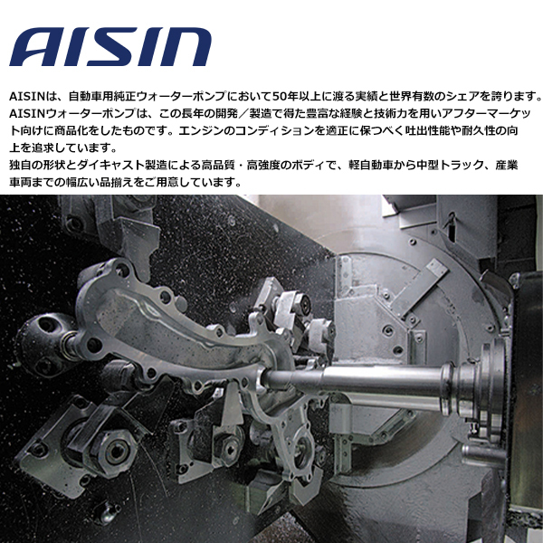 Yahoo!オークション - AISIN アイシン精機 ウォーター ポンプ WPD-050 ...