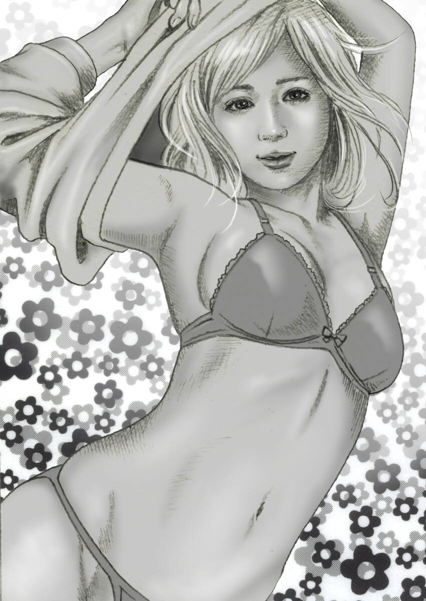 Yahoo!オークション - 妃耶八 美人画 「挿絵G-34」