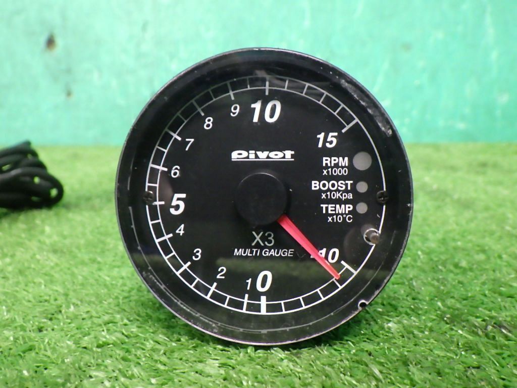 Yahoo!オークション - Pivot マルチゲージ X3シリーズ 回転数 ブースト...