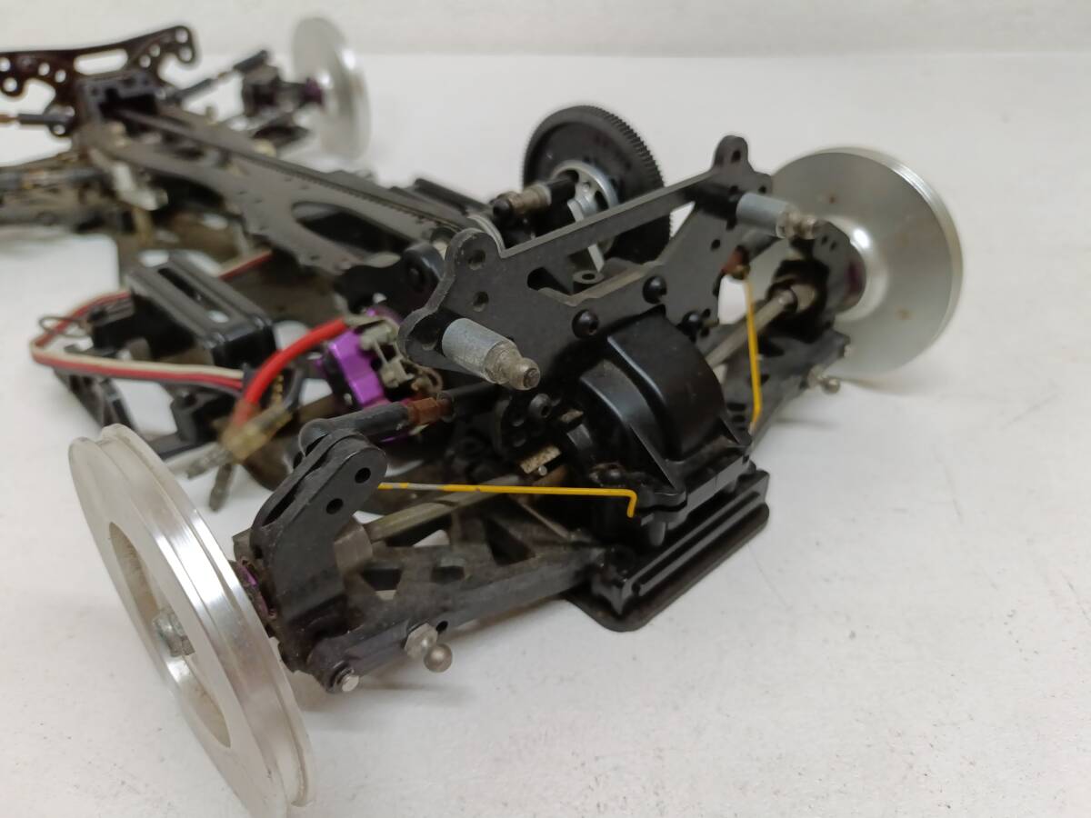 Yahoo!オークション - P143 タミヤ TA04 カーボン シャーシ TAMIYA RC ...