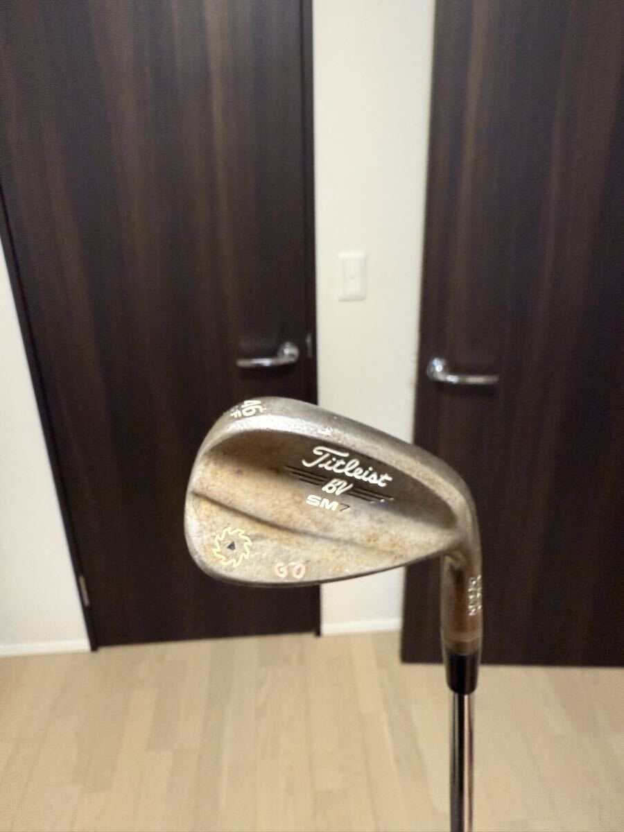 Yahoo!オークション - タイトリスト ボーケイ sm7 ノーメッキ 46° ダ...