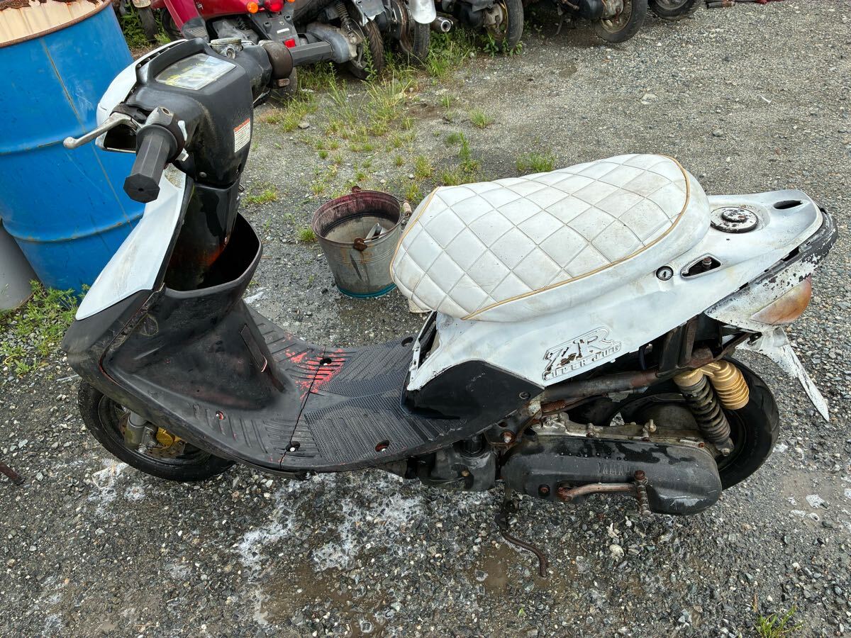 Yahoo!オークション - ヤマハ スーパージョグZR 3YK （部品取）不動