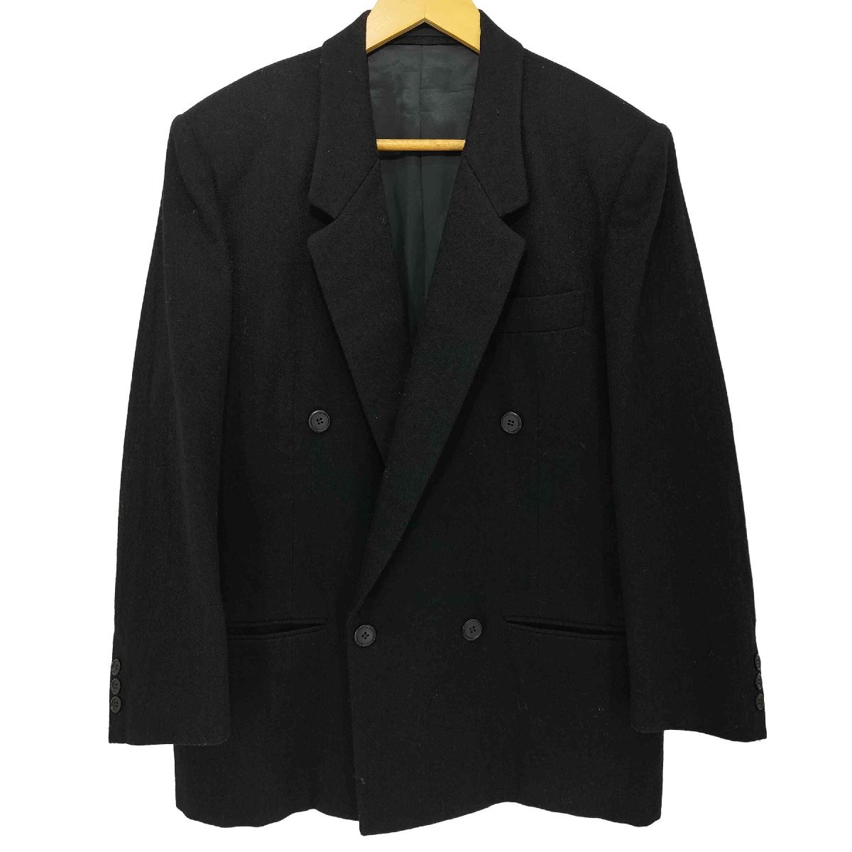 Yahoo!オークション - Ys(ワイズ) 80S 初期 茶タグ ウール ダブルブレ...