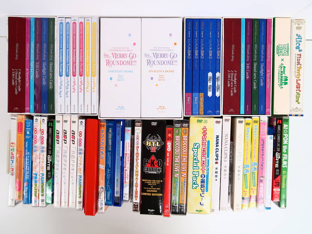 Yahoo!オークション - B108/【未検品】/女性声優DVDまとめ/約35本/デレ...