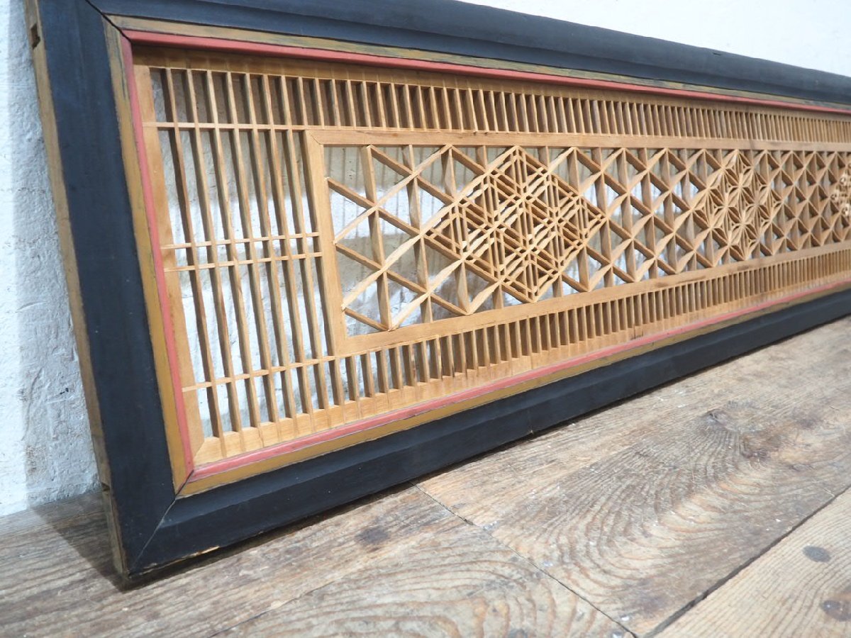 Yahoo!オークション - タX1292 【H41cm×W175cm】 アンティーク 素敵な...