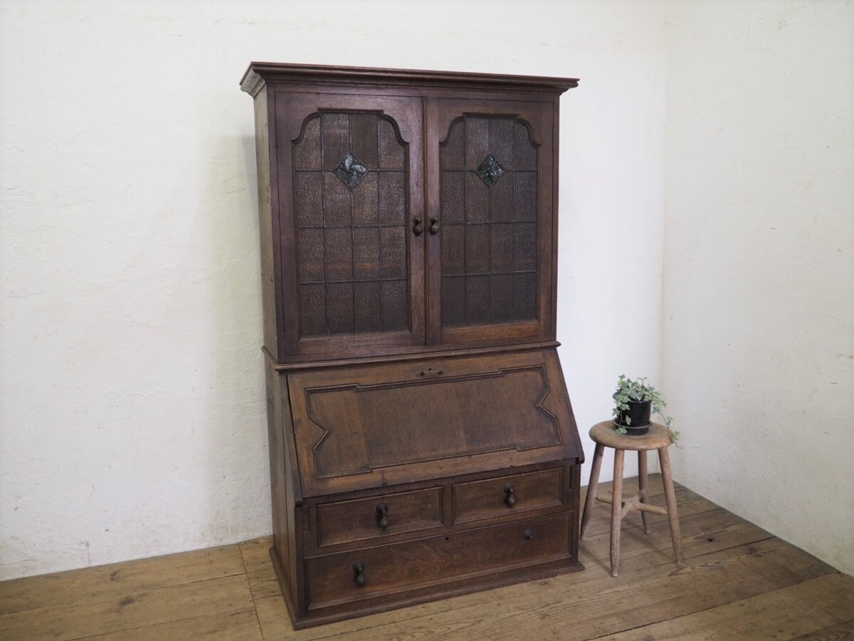 Yahoo!オークション - タ荷U708 H153 5cm×W98 5cm イギリスアンティー...