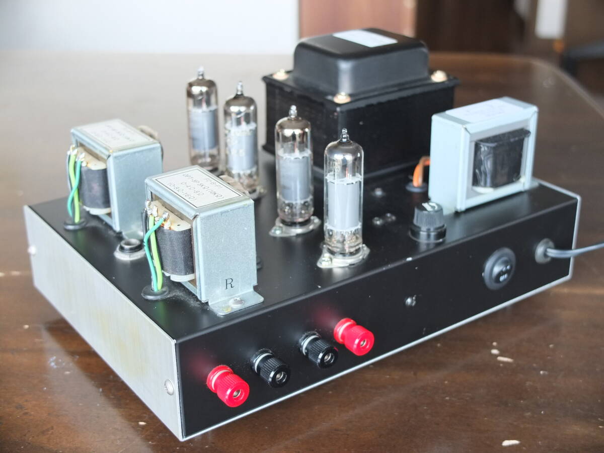 Yahoo!オークション - 6AQ5/6AR5両用（三結）全段差動プッシュプルアン...