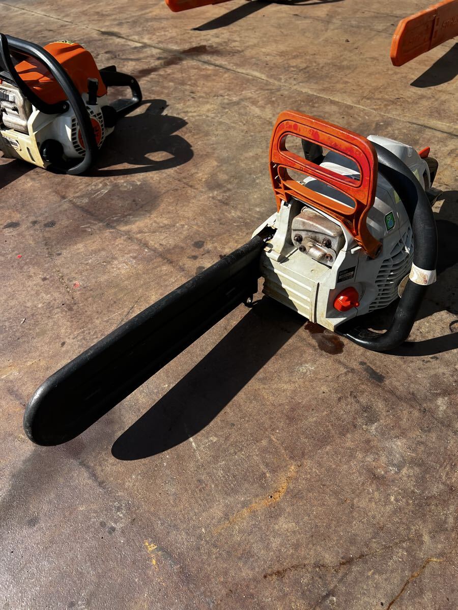 Yahoo!オークション - 4806 茨城 農機 チェーンソー エンジン チェン...