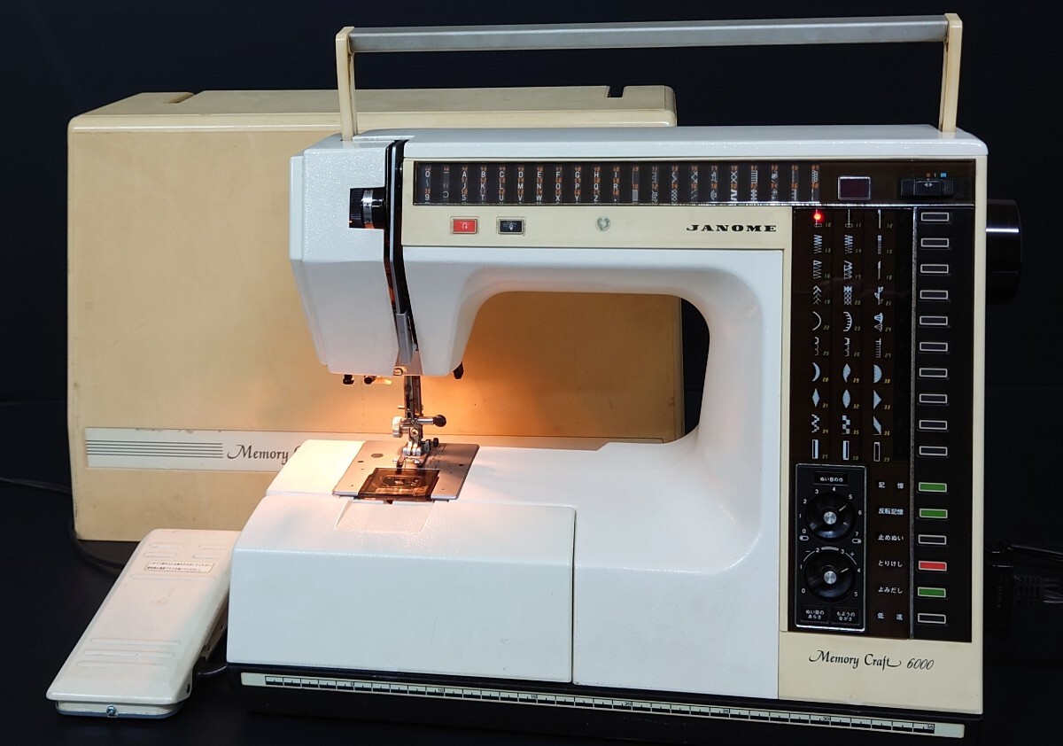 Yahoo!オークション - 【M244】 JANOME Memory Craft 6000 コンピュー...