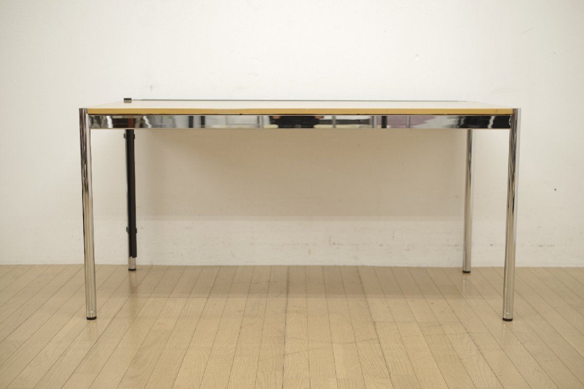 USM Haller ハラー テーブル ダイニング オフィス ミーティング 会議 ナチュラル色 W150×D82.5×H75cm モダン シンプル B(その他)｜売買されたオークション情報 ...