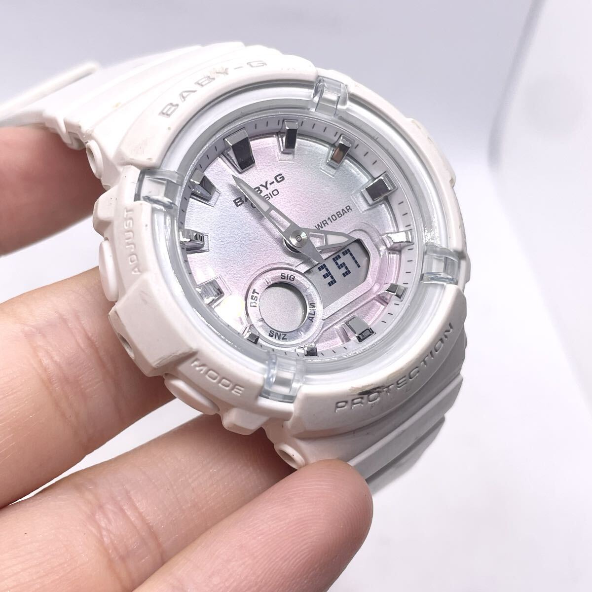 a337 ジャンク品 カシオ Baby-G 腕時計 不動品 BGT-2504 稼働品 BGA-250 BGA-280 ホワイト ピンク デジタル デジアナ(Baby-G)｜売買された ...