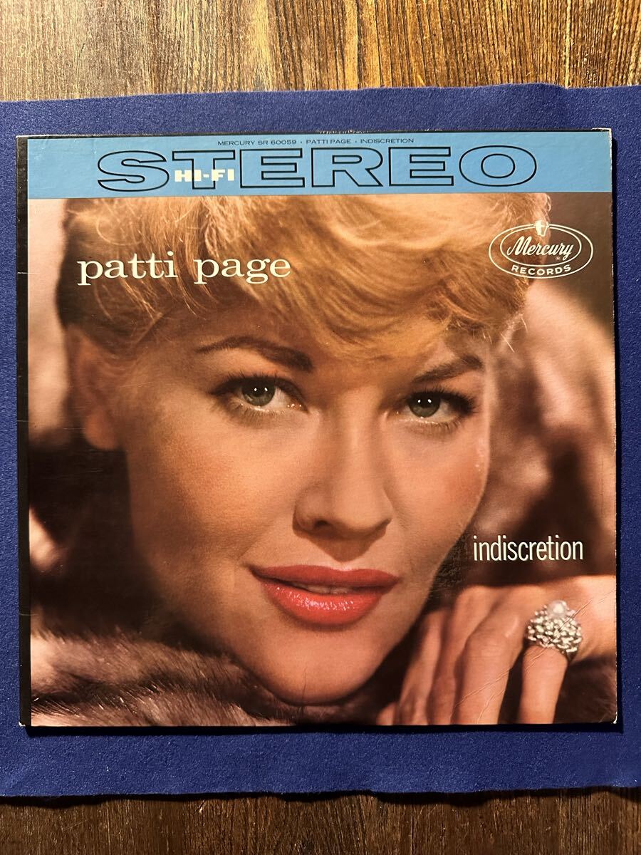 Yahoo!オークション - 【US盤/Mercury/SR 60059】Patti Page indiscret...