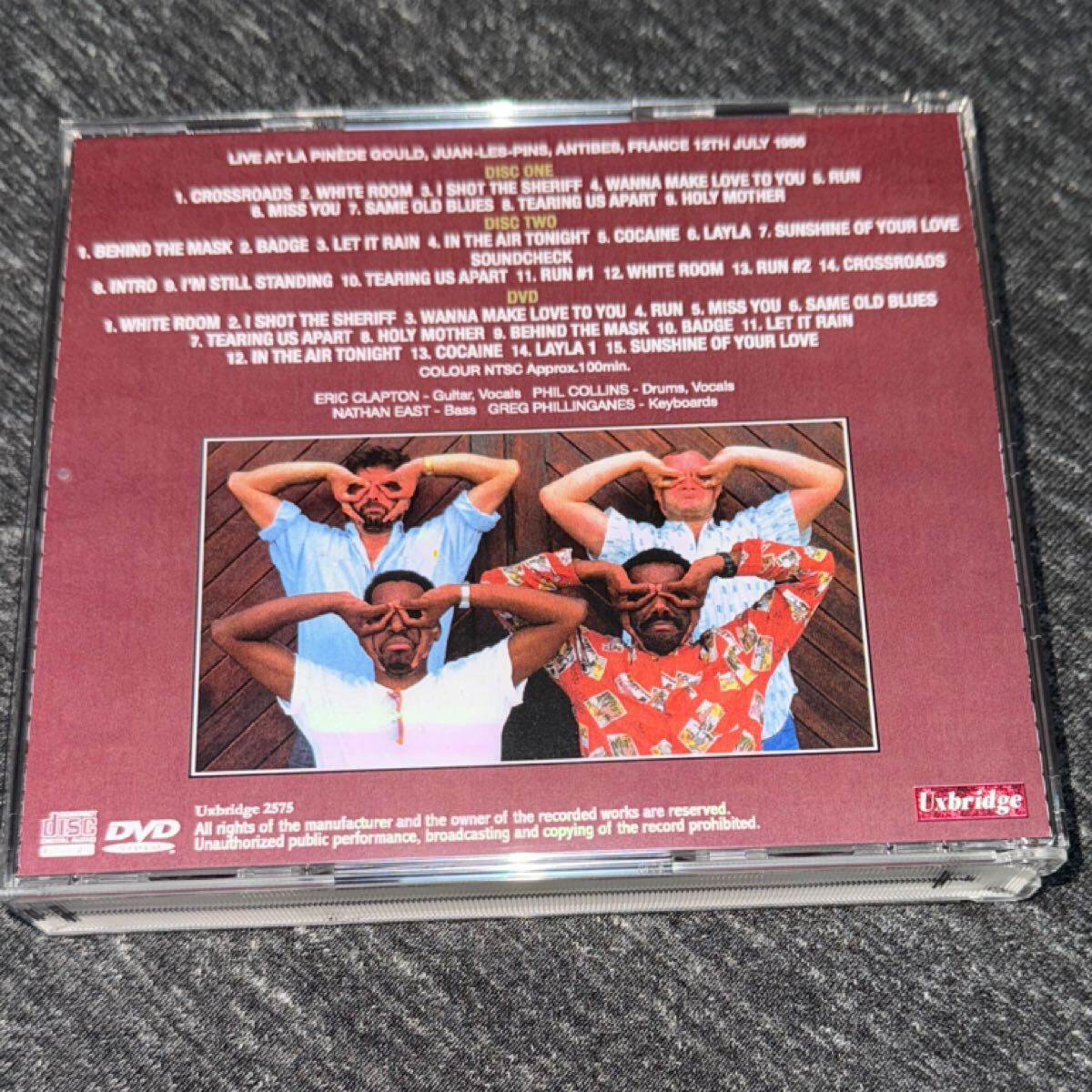 Yahoo!オークション - ERIC CLAPTON Antibes 1986 3CD