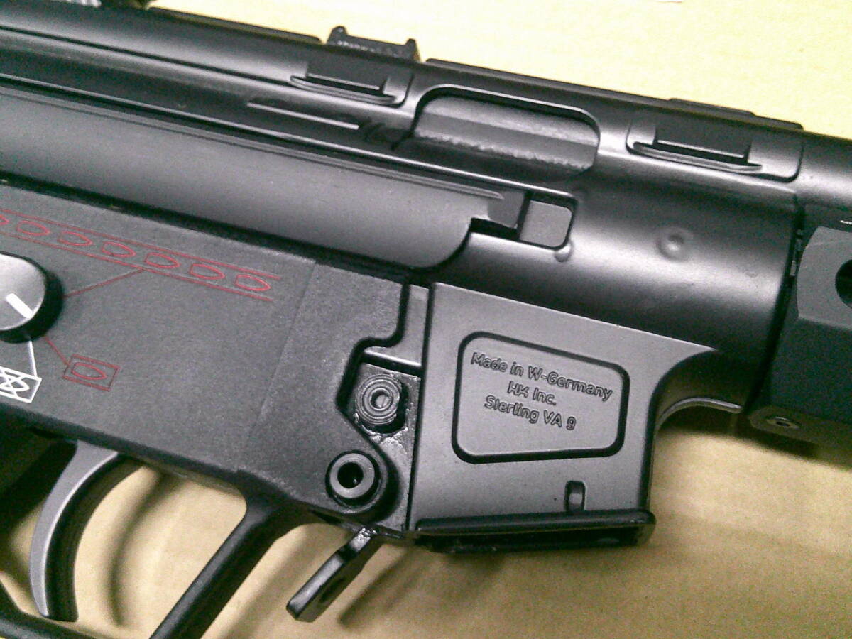 Yahoo!オークション - 試作品H&K MP5タイプARES製プヨプヨ水弾MP5 MI M...