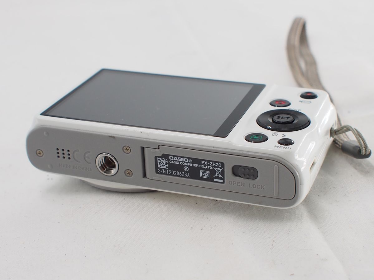 Yahoo!オークション - 実用美品 CASIO カシオ CASIO EXILIM EX-ZR20