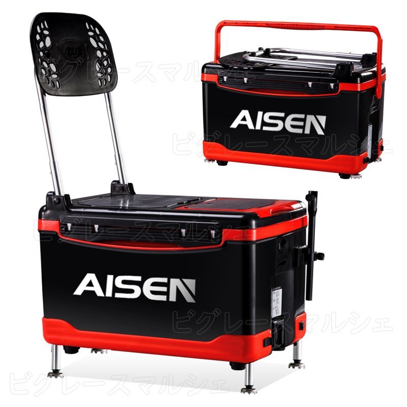 Yahoo!オークション - 釣り用クーラーボックス 容量22L 座れる頑丈マッ...