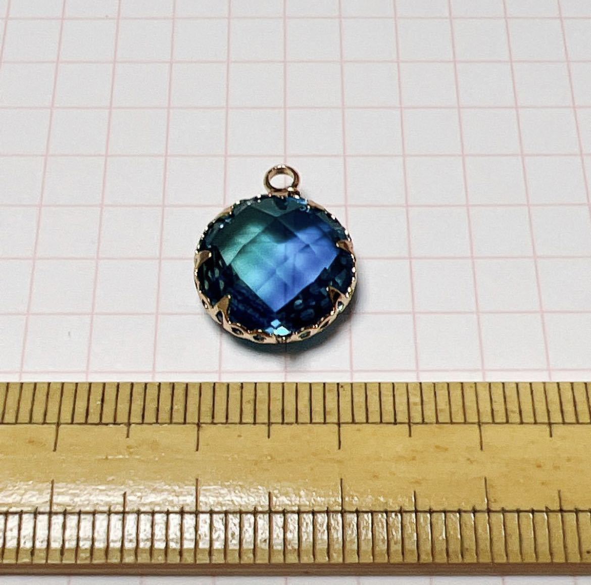 Yahoo!オークション - K9ガラス ガラスチャーム ブルー